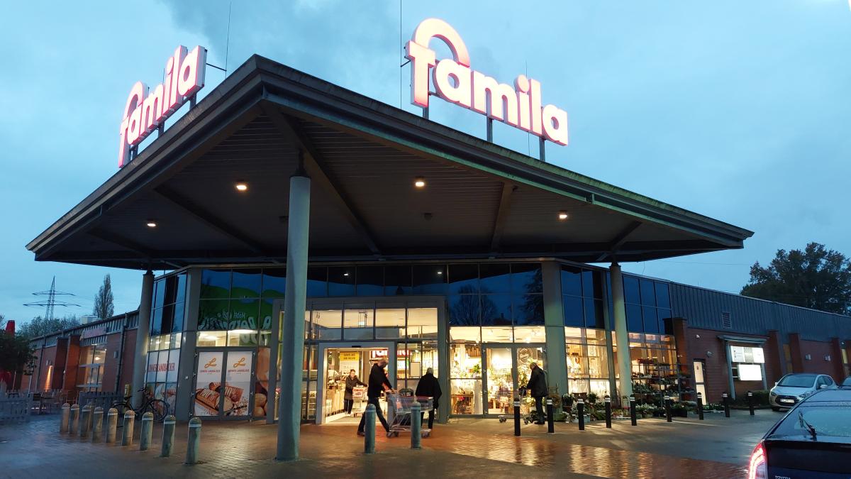 Umbau von Famila an Rheiner Straße in Lingen abgeschlossen