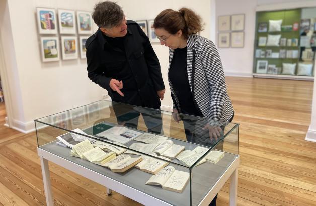 Beck-Karikaturen und Cartoons im Itzehoer Kreismuseum Prinzeßhof