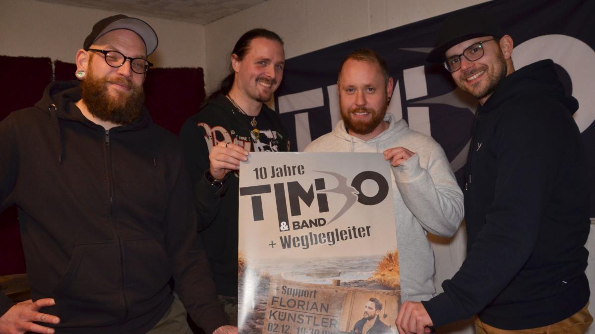 Rockband Timbo aus Itzehoe feiert Zehnjähriges in der Lauschbar