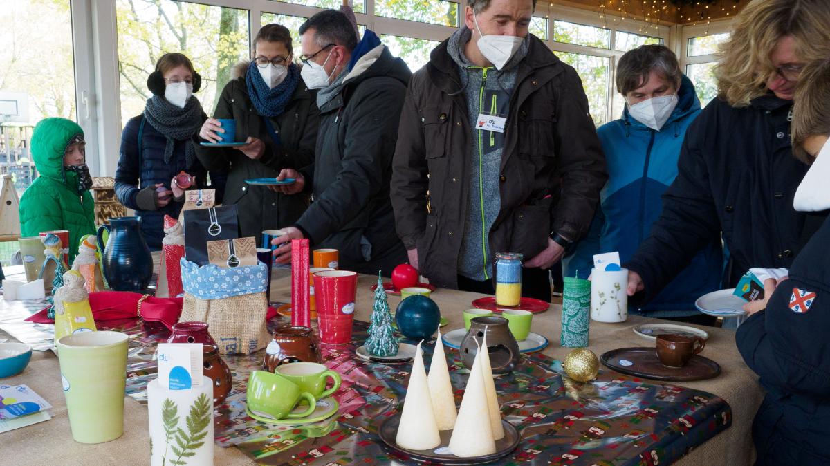 Produkte kommen beim „Winterzauber“ der Delme-Werkstätten gut an