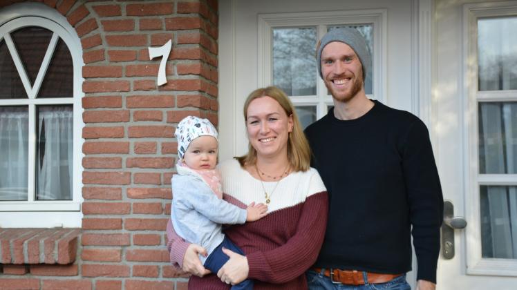 Courier-Adventskalender Neumünster: Familie Käthler in Ruthenberg