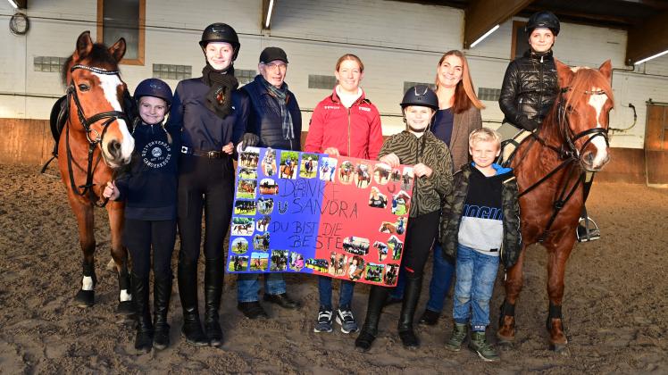 Sandra Auffarth sammelt 5000 Euro für Reiterverein Ganderkesee