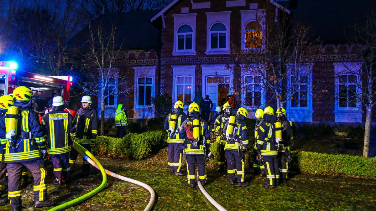 Brand in Wagersrott – Großeinsatz für sieben Feuerwehren