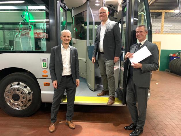 KViP erhält 1,35 Millionen Fördermittel für Elektrobusse