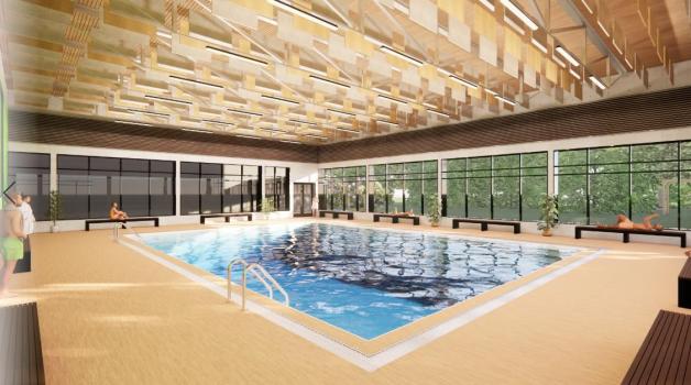 Neue Pläne für Erweiterung des Campusbad in Flensburg
