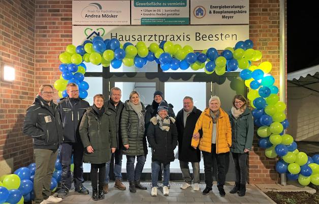 In Beesten ist ein neues Arzt- und Geschäftshaus eröffnet worden