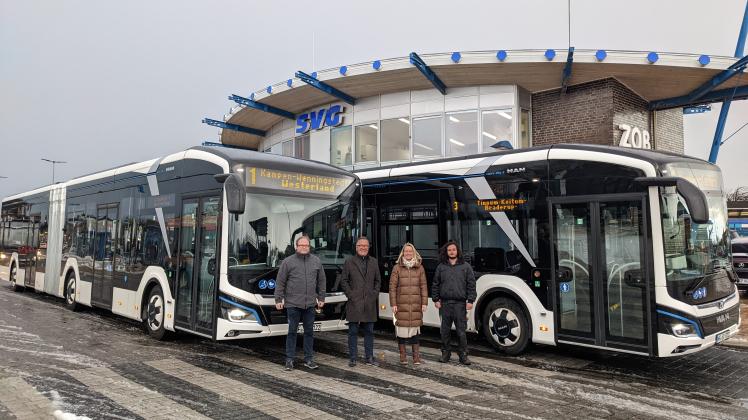 Sylt: SVG kauft für knapp fünf Millionen Euro sechs Elektrobusse