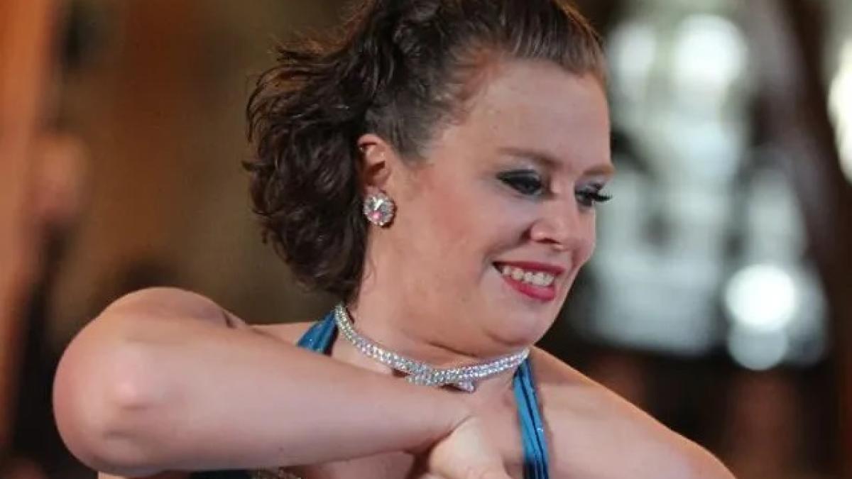 Line-Dancerin Gina Kargoscha vom TSZ Delmenhorst verpasst die WM
