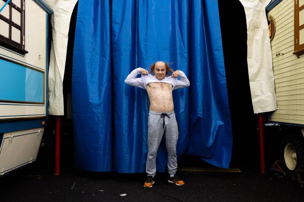 Was Clown Anatoli Akerman vom Circus Roncalli zum Lachen bringt