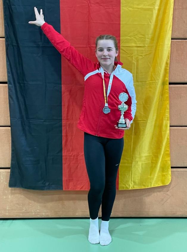 Lenya Menkhaus mit Niedersachsen auf Rang zwei im Bundesvergleich