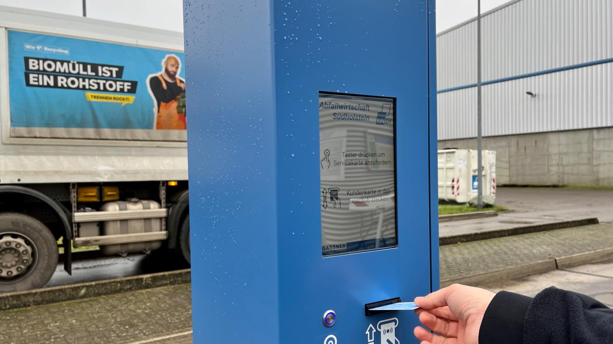 AWSH: Müll-Entsorgung auf dem Recyclinghof nur noch bargeldlos