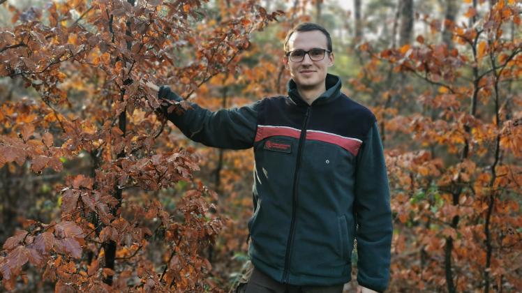 Moritz Becker ist mit 23 Jahren der neue Revierförster in Lingen