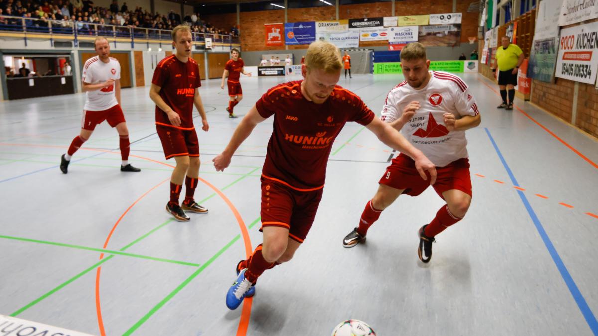 Die Endrunde beim Hüggelcup in Hasbergen ist komplett