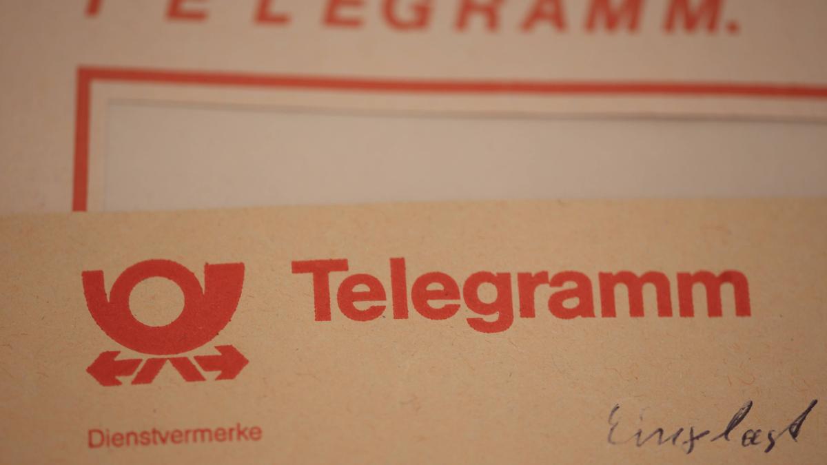 Deutsche Post: Aus fürs Telegramm - Service wird eingestellt