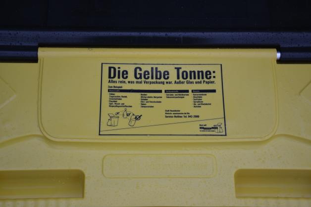 Gelbe Tonnen ab Januar in Neumünster