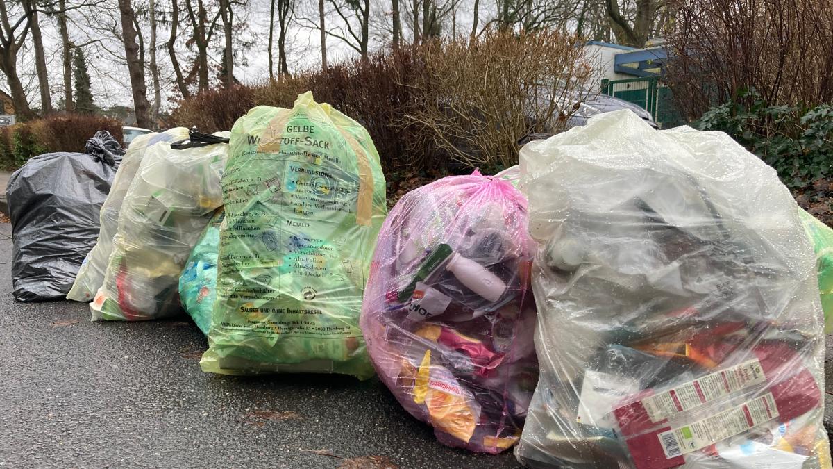 Chaos und kein Ende um Gelbe Tonnen und Säcke in Wedel