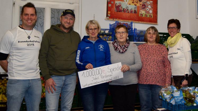 Freundschaftslauf in Neuenkirchen bringt 1000 Euro für die Tafel