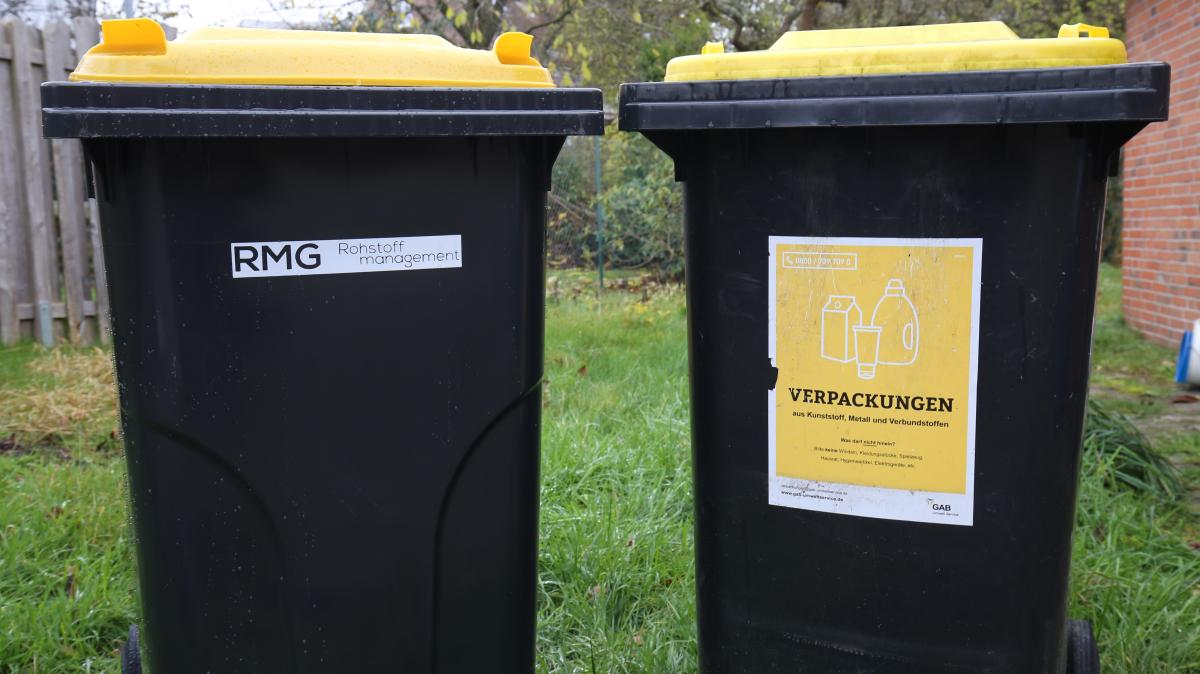 GAB sammelt Gelbe Tonnen im Kreis Pinneberg ein: Zeitplan steht