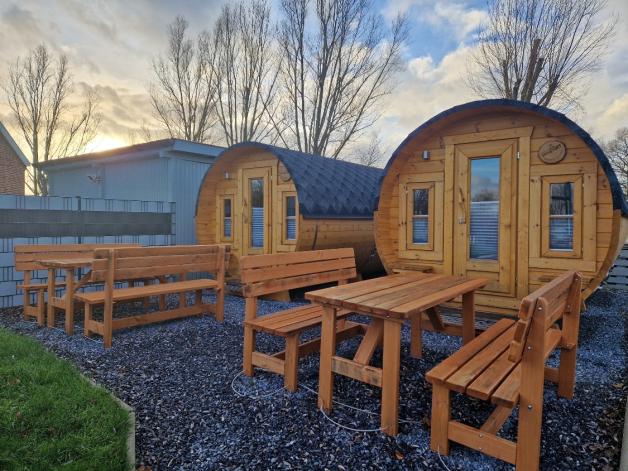 Übernachten im Camping-Fass in Weener ab April möglich