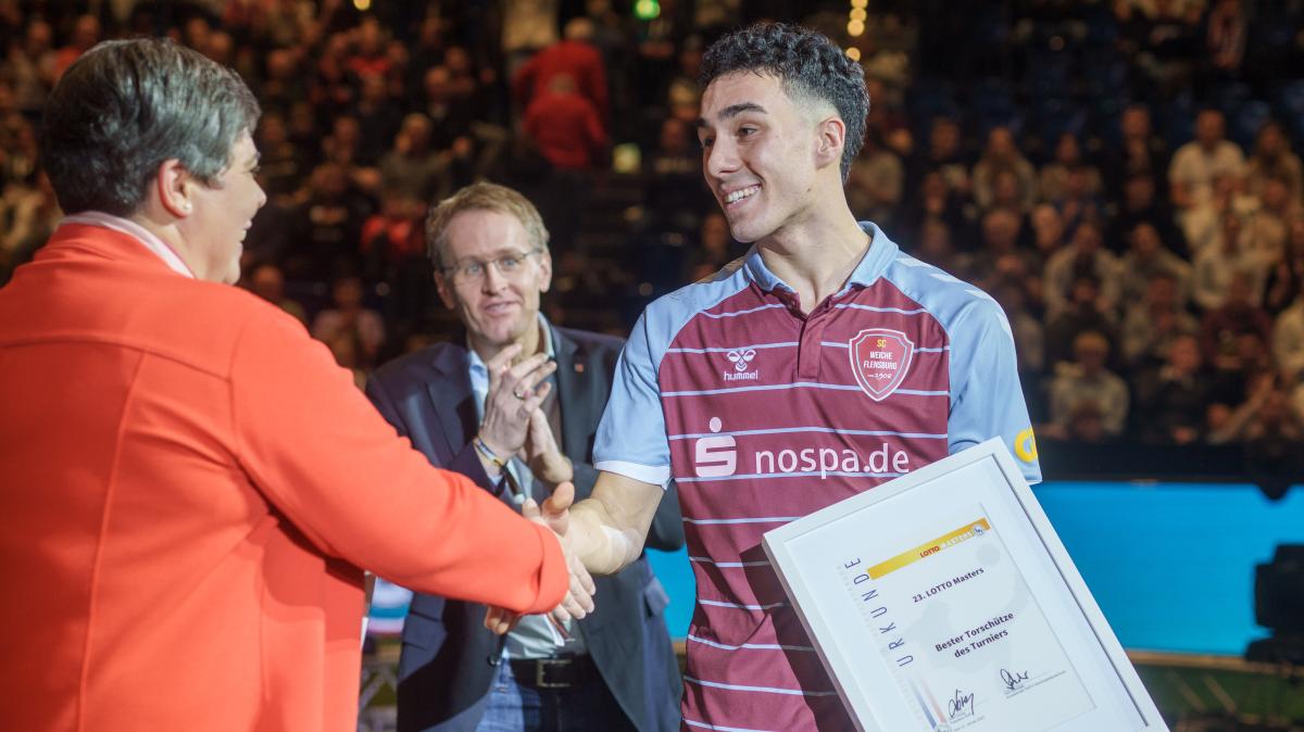 Für Niclas Nadj war das SHFV-Hallenmasters das Sprungbrett