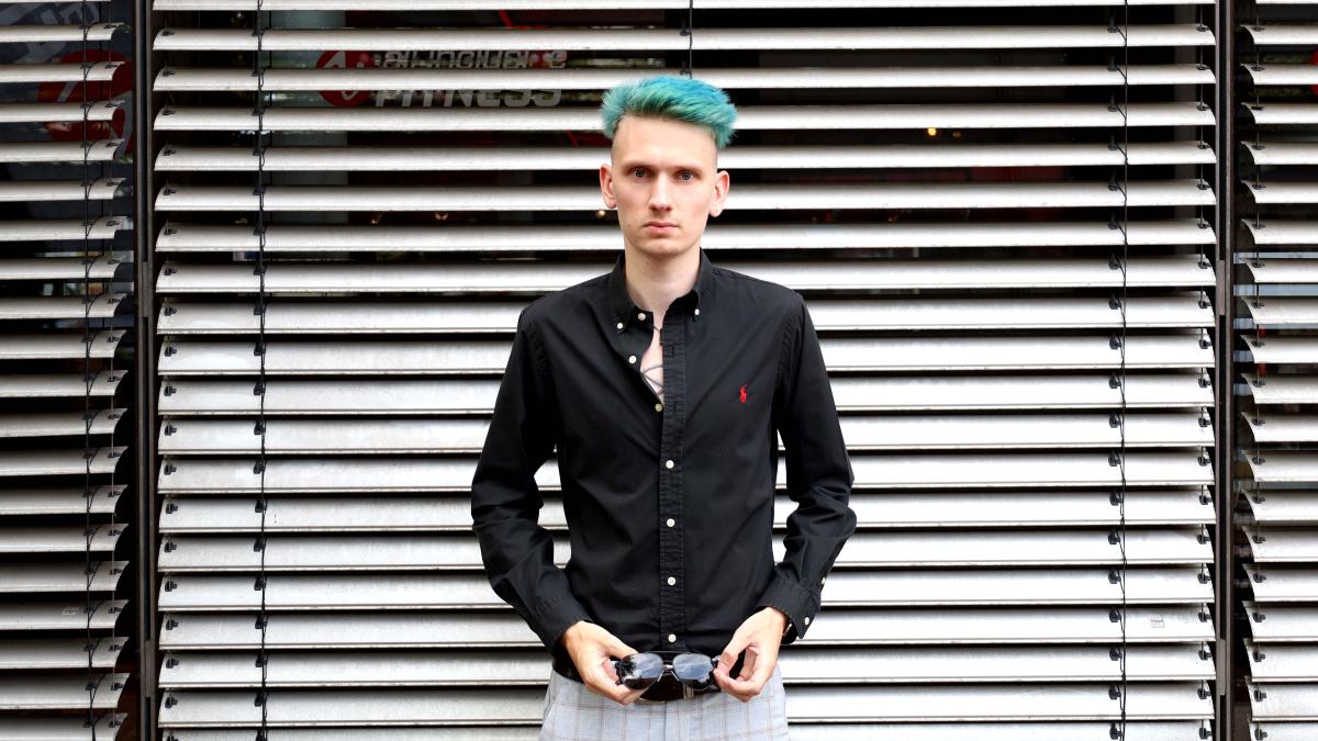 Osnabrücker Künstler Rene Lukas Krüger bei Britt im TV auf Sat.1