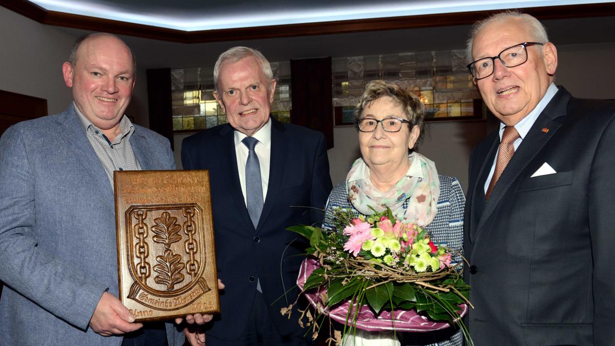 Gemeinde Merzen ehrt Altbürgermeister Gregor Schröder