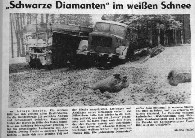 Rekordwinter 1962/1963: Eis und Schnee im Osnabrücker Nordkreis