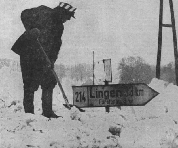 Rekordwinter 1962/1963: Eis und Schnee im Osnabrücker Nordkreis