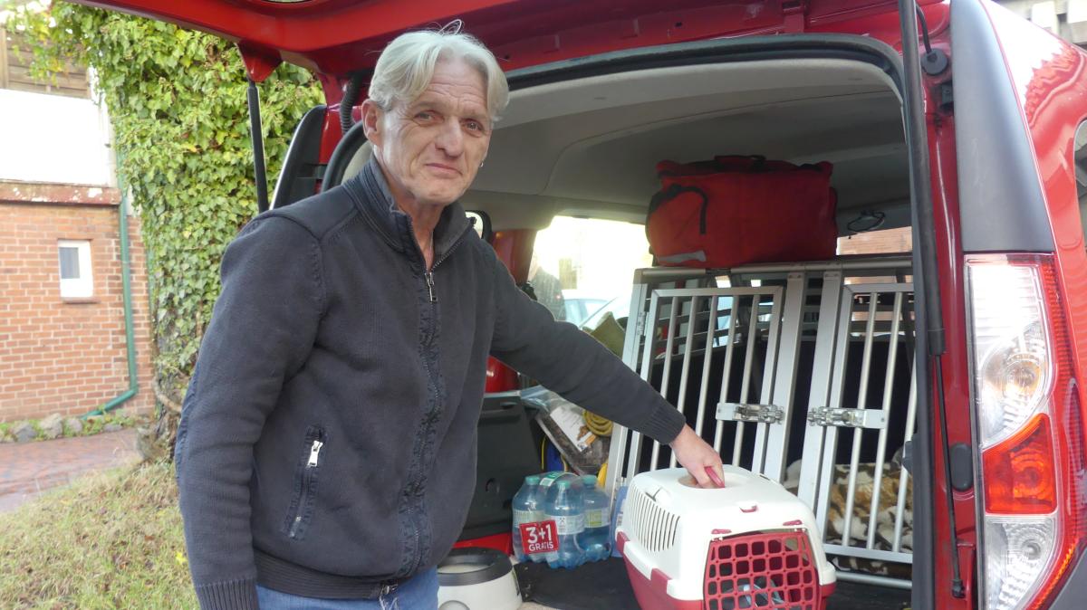 Ralf Block kümmert sich im Kreis Steinburg um überfahrene Katzen