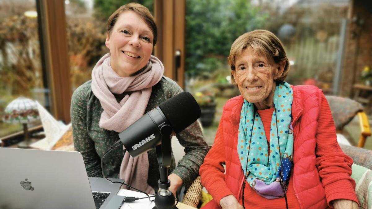 Lingen: Urte Modlich zeichnet Hörbiografien von Menschen auf