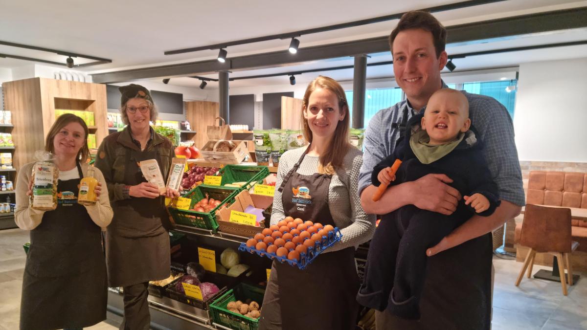 Neuer Hofladen der Familie Bannick am Bistensee eröffnet