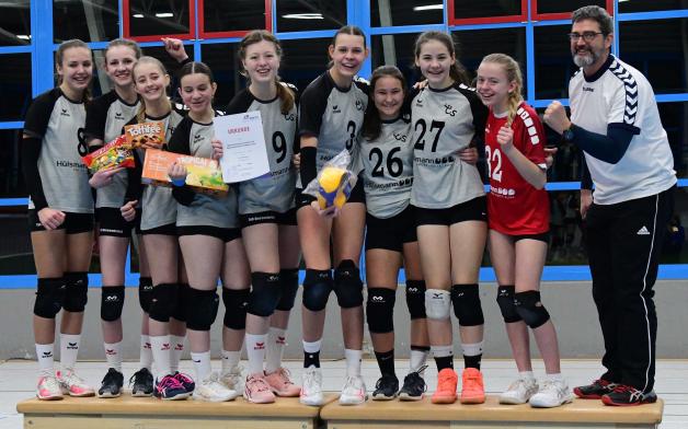 U-16-Volleyballerinnen des TuS Bersenbrück gewinnen Bezirkstitel