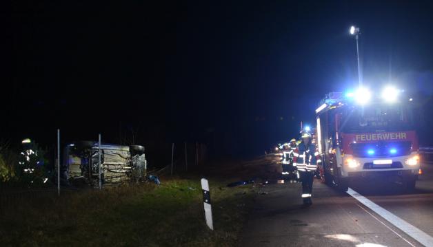 Schwerer Unfall auf A24 bei Gudow: Mann lebensgefährlich verletzt