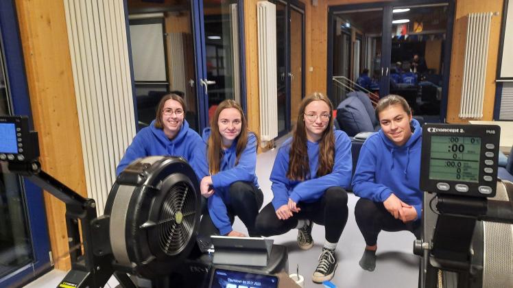 Elmshorner Ruder-Club: Auf dem Ergometer durch die Nacht