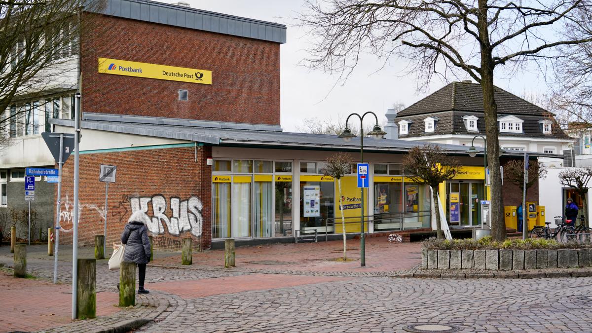 Für die Post in Wedel ist 2025 Schluss in der Bahnhofstraße 18A