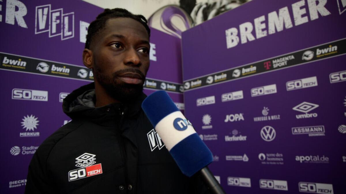 VfL-Spieler Omar Traoré zum 3:1-Sieg gegen Aue | NOZ
