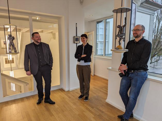 Bürgermeister aus Partnerstadt Eberswalde besucht Delmenhorst