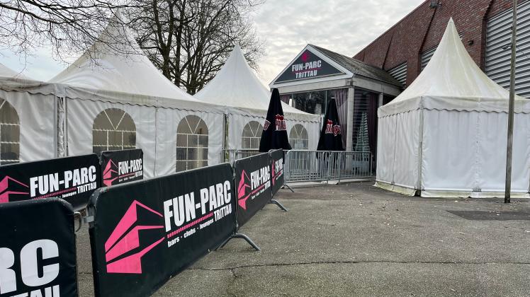 Fun-Parc in Trittau: Das Disco-Gebäude steht jetzt zur Vermietung