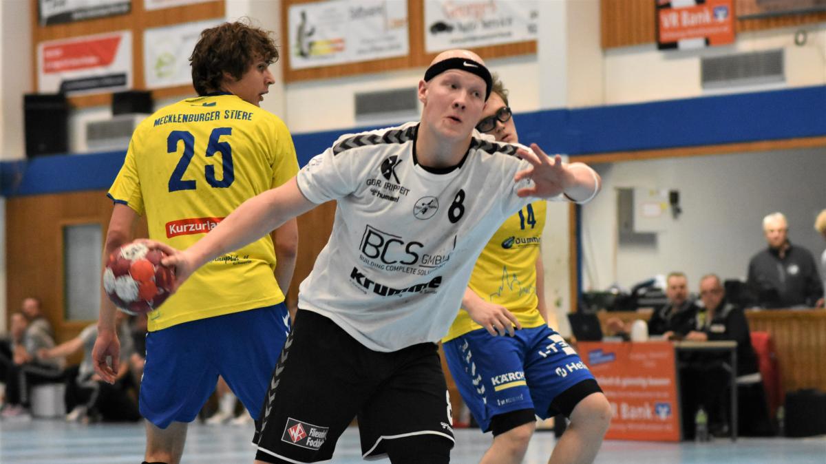 Handball: Eider Harde und Mecklenburger Stiere spielen 38:38