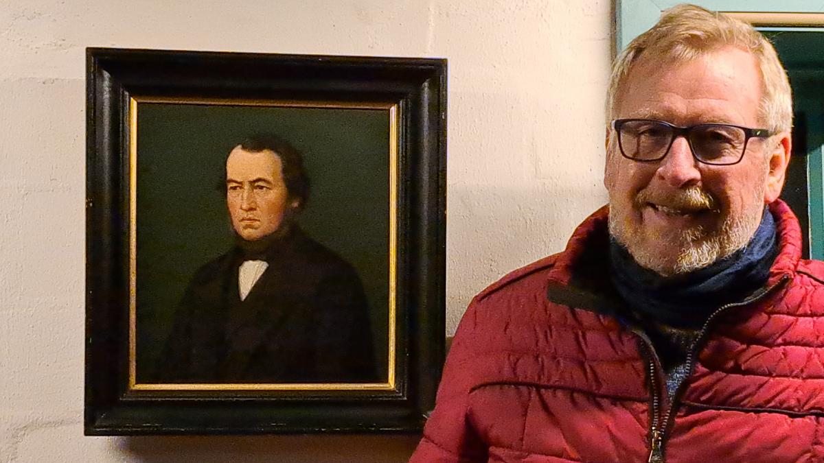 Niebüll: Die Story hinterm neuen Jessen-Gemälde im Friesenmuseum