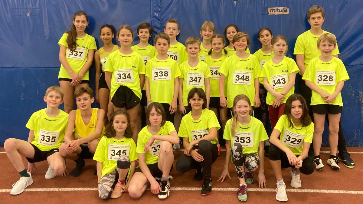 Leichtathletik: Medaillenflut für die LG Wedel-Pinneberg