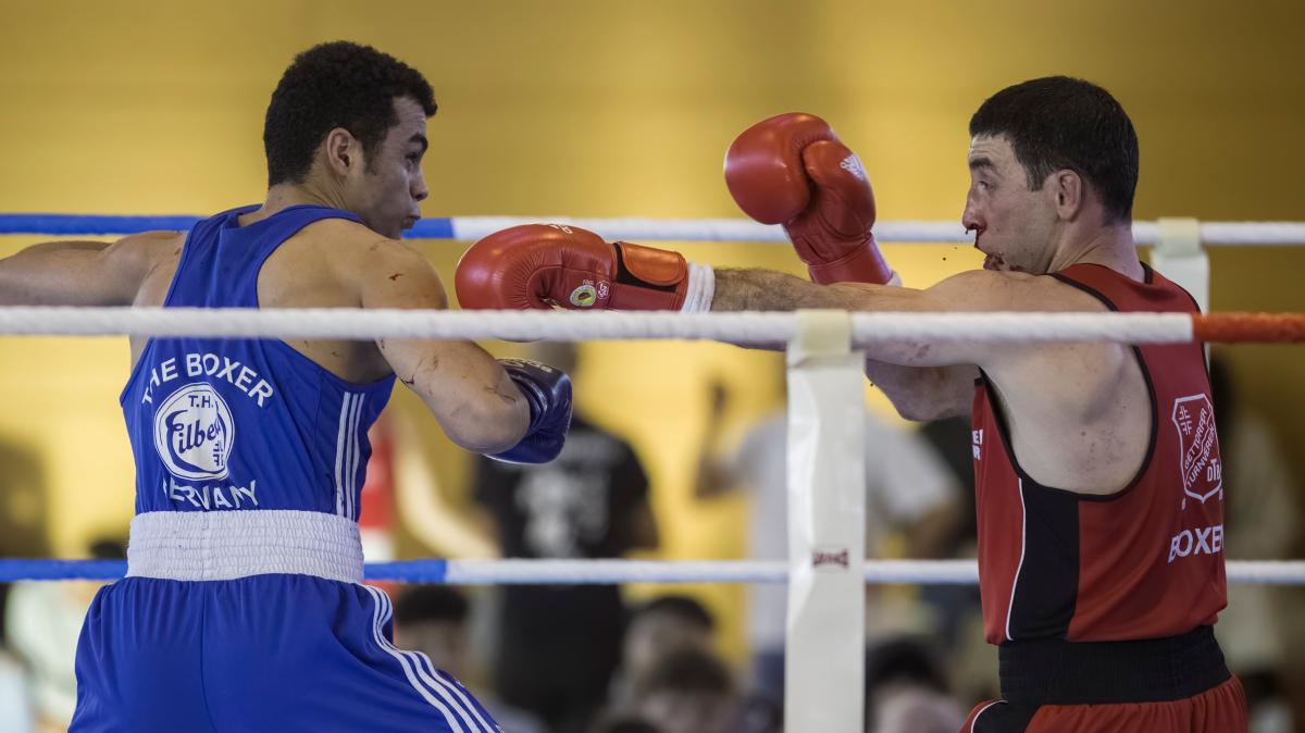 Boxen: Denis Aliev vom Gettorfer TV siegt mit gebrochener Nase | SHZ