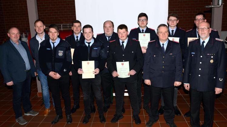 Feuerwehr Merzen hat 2022 wieder so viel zu tun wie vor Corona