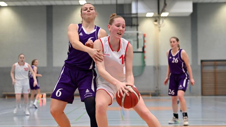 Quakenbrücker Basketballerinnen feiern nervenstarken Heimerfolg