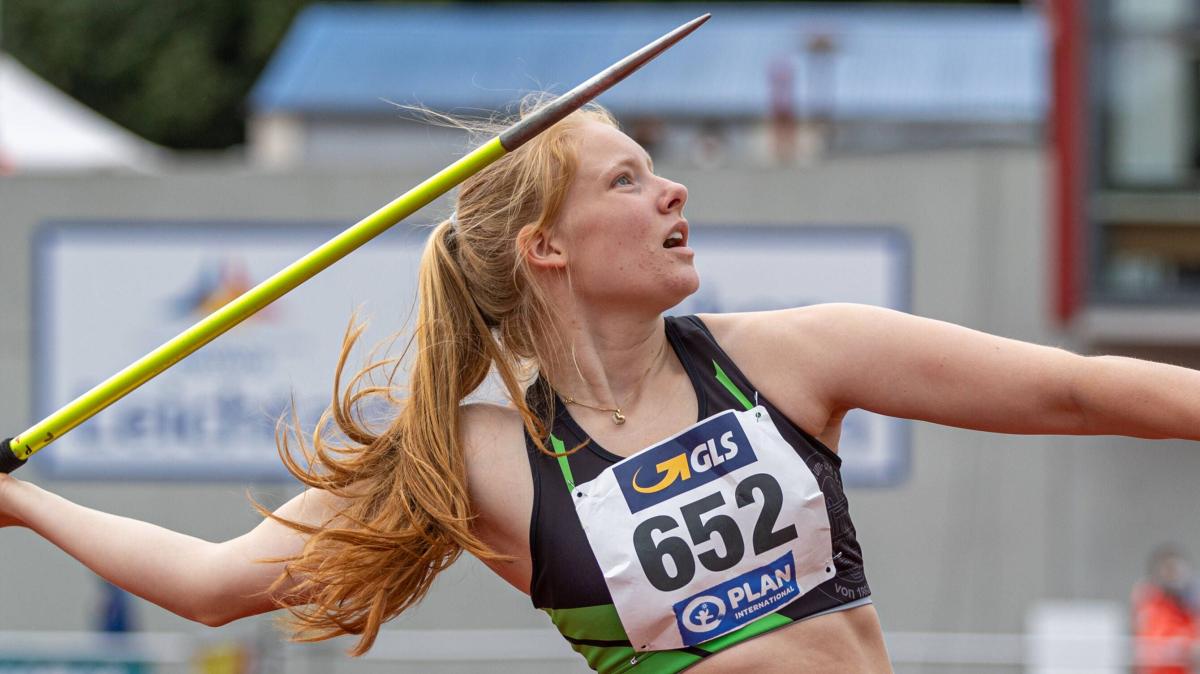 Bredstedter Speerwerferin Nina Reincke wird DM-Dritte