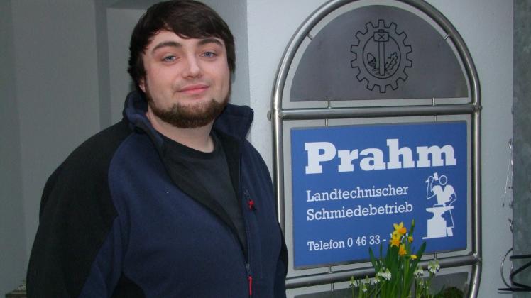MIttelangeln: Andre Prahm (27) plötzlich Chef im Schmiedebetrieb