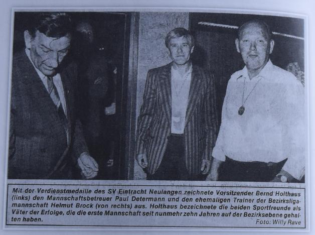 So ist Paul Determann zum „Urgestein“ des SV Neulangen geworden | NOZ