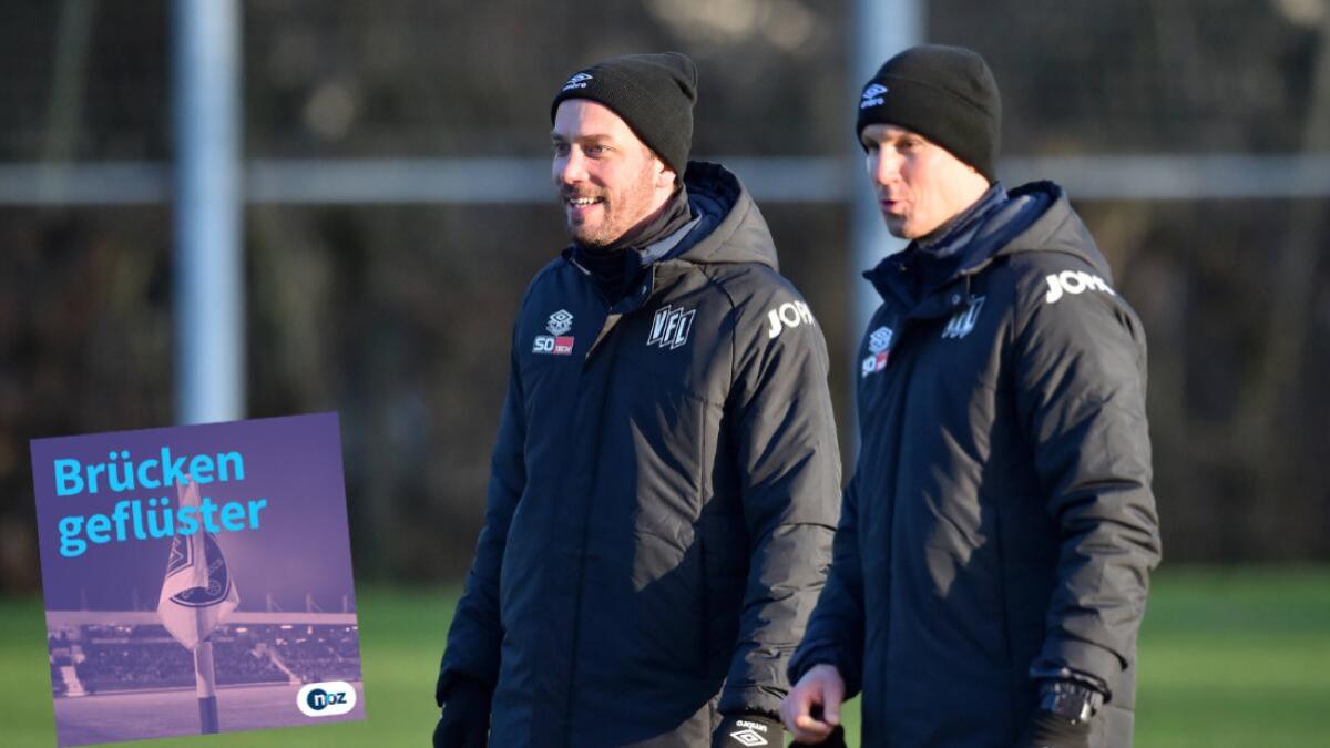 Martin Heck und Tim Danneberg vom VfL Osnabrück: Zwei Co-Trainer, eine Idee