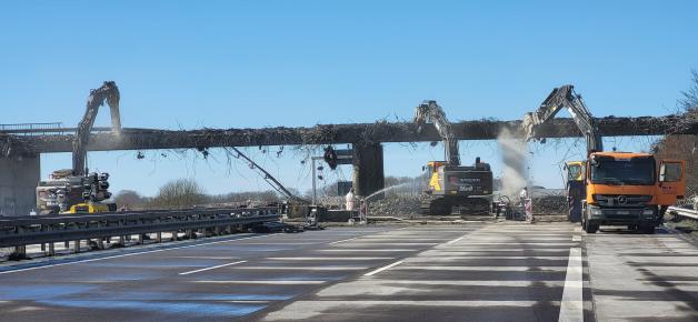 A1 Sperrung Reinfeld Brucke