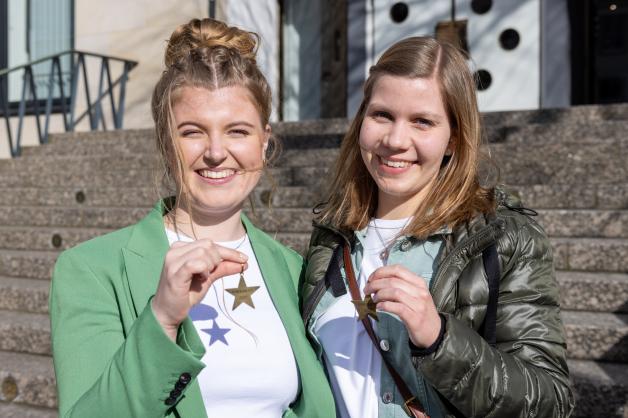 Mara Freyer aus Bad Essen hat Stern auf „Azubi-Walk of Fame“